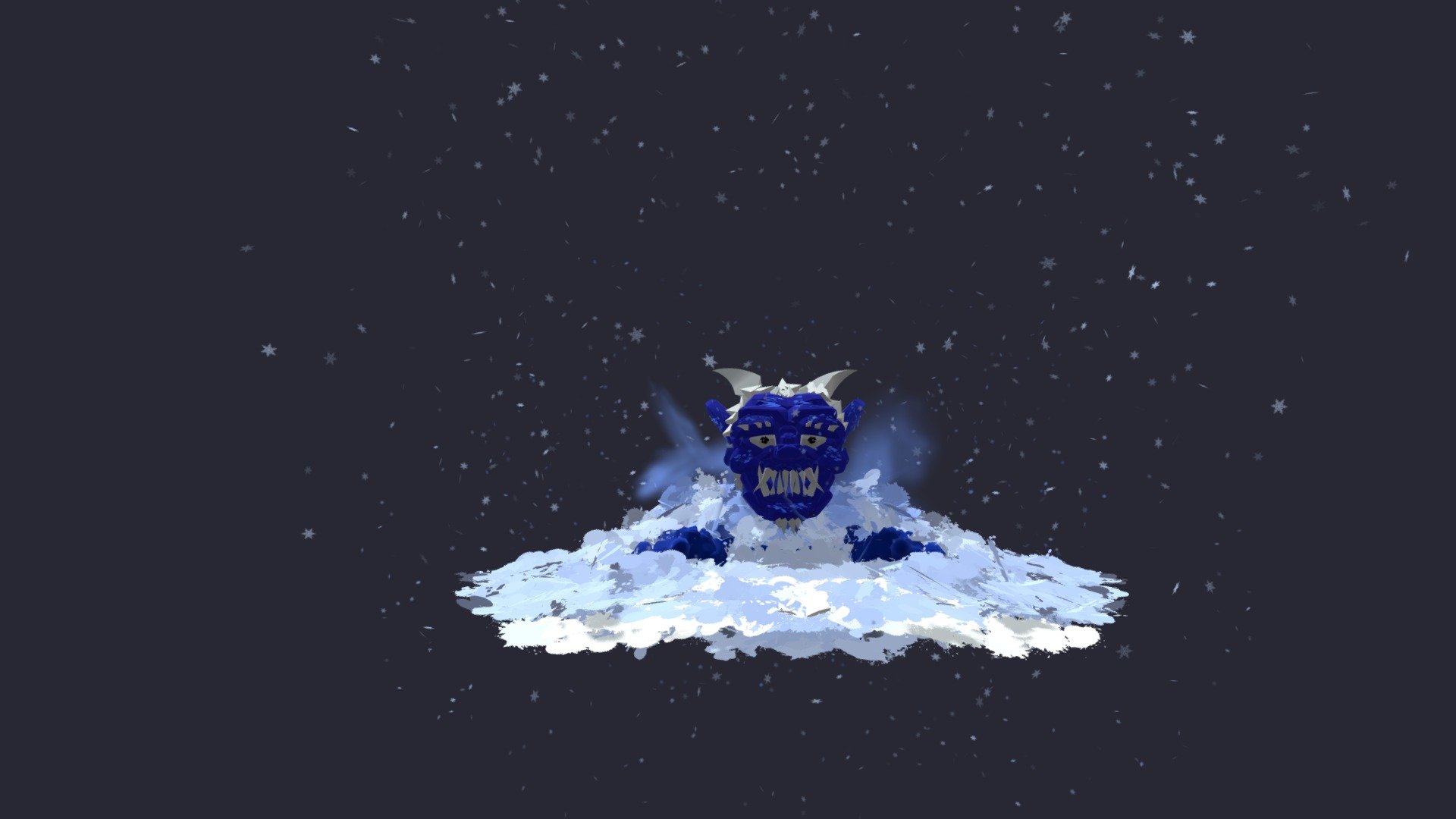 Ice Oni - Download Free 3D model by cosmickiwi_00 [961adcc] - Sketchfab