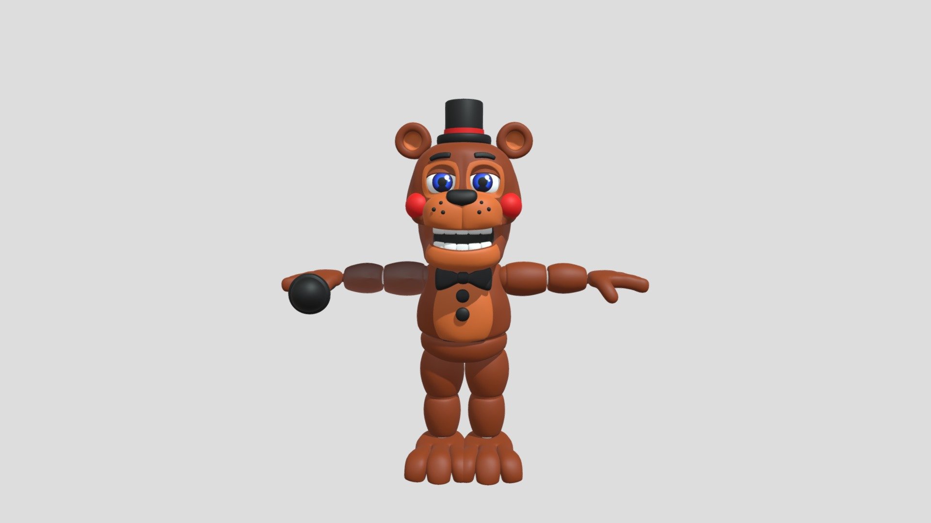 Adventure Toy Freddy - Download Free 3D model by skylajade69 [961d9ad ...