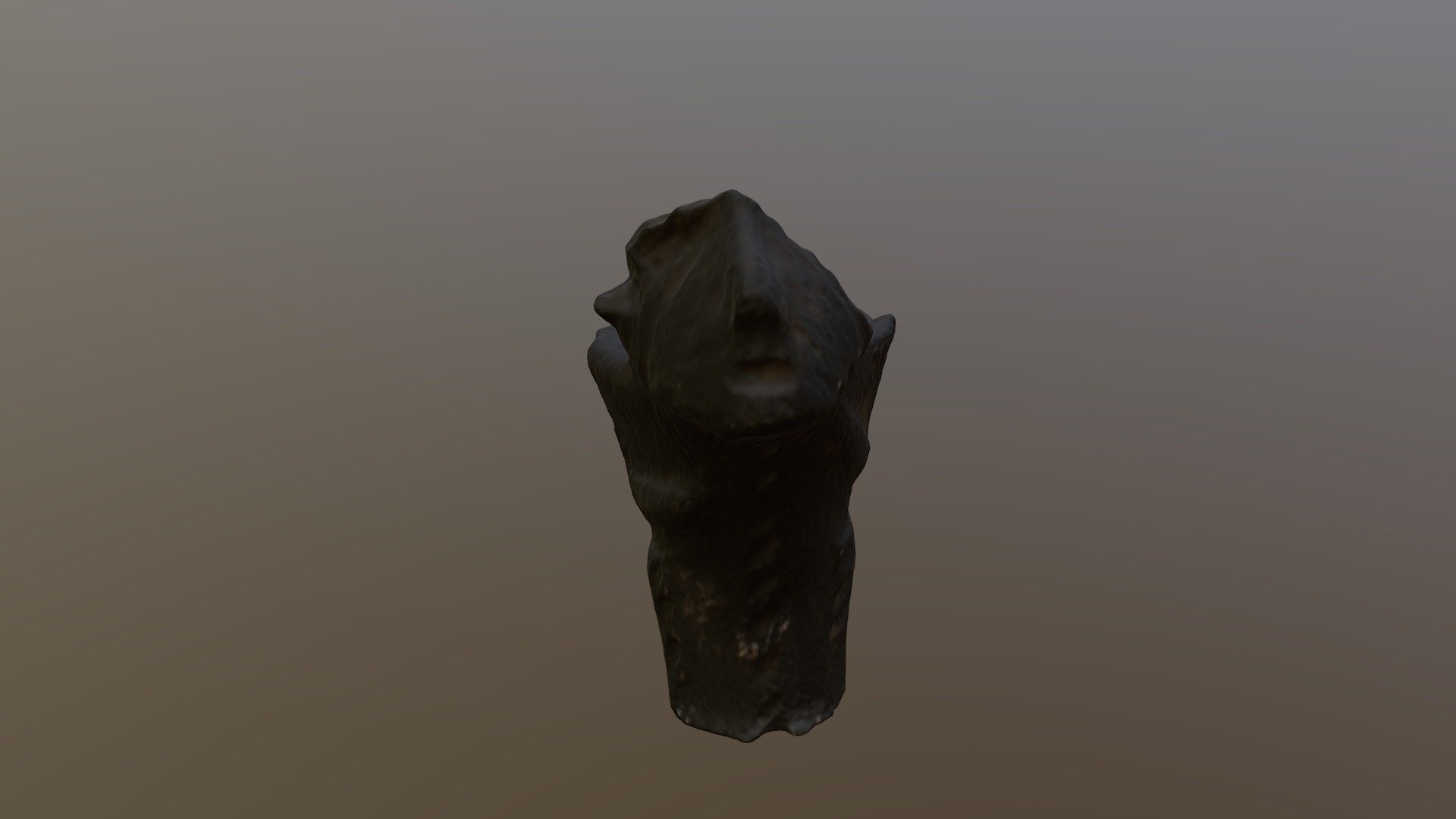 pinch-face smoking pipe (HD 517) - 3D model by Royal Ontario Museum ...