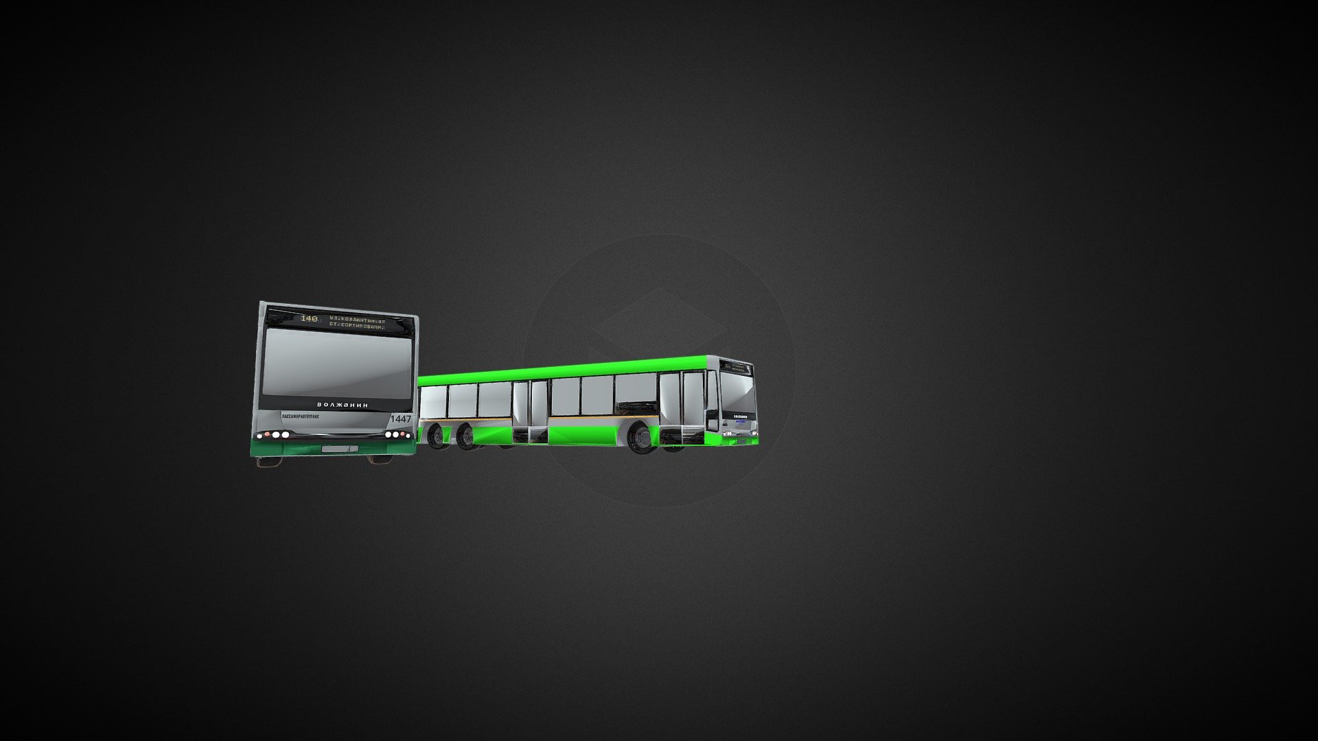 Городской автобус Волжанин-6270.00 Ситиритм-15 - 3D model by superoman ...