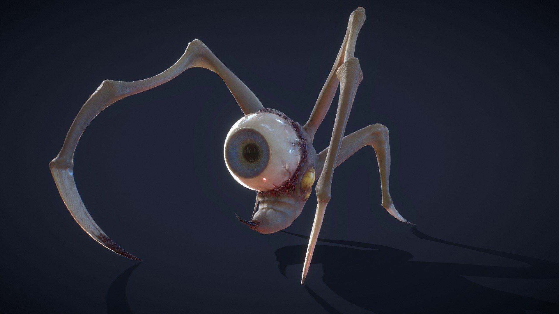Fanged Eye - 3D model by ufo.mesh [961e3ad] - Sketchfab