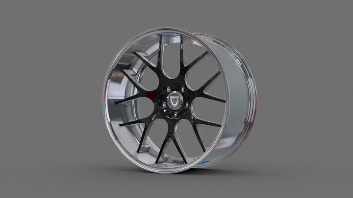 Wheel 3D models - Sketchfab