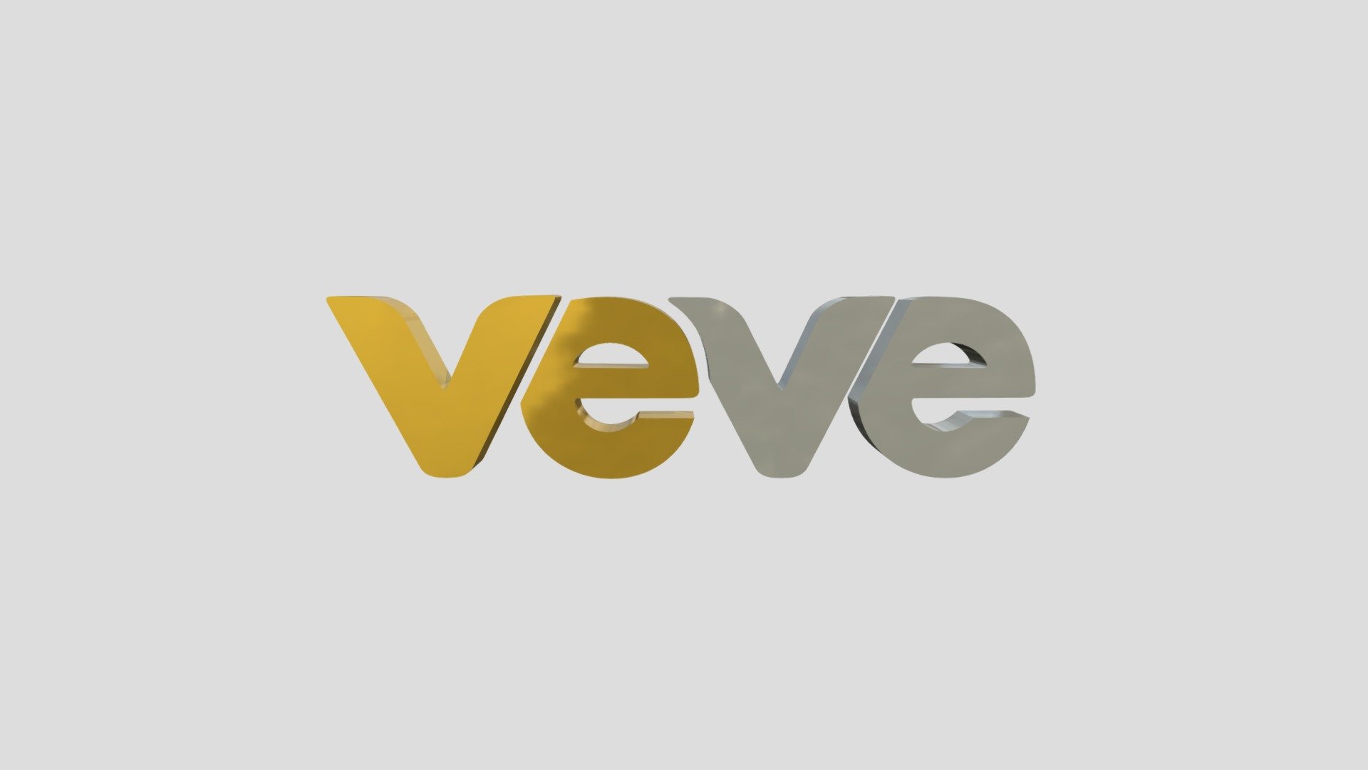 VeVe - Gold/Silver Logo - 3D model by SUYE (@suye.co) [9620262] - Sketchfab