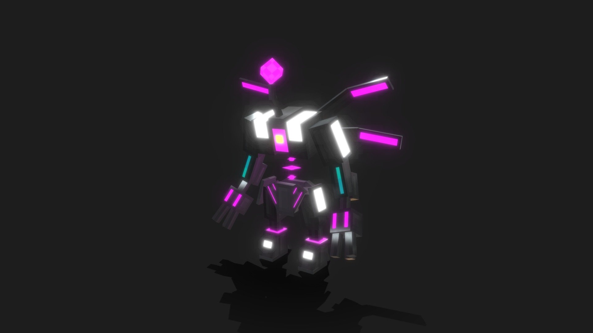Alien mech - 3D model by Sdm762 [9621013] - Sketchfab
