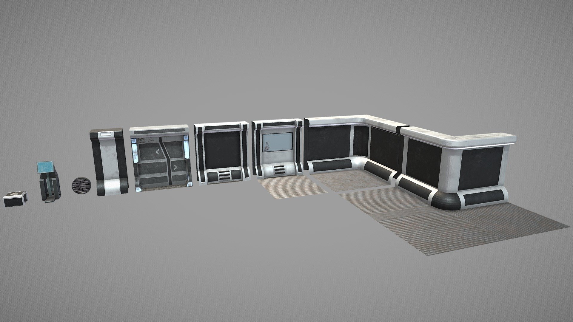 modular assets - Download Free 3D model by Laura Greene (@laura0009 ...