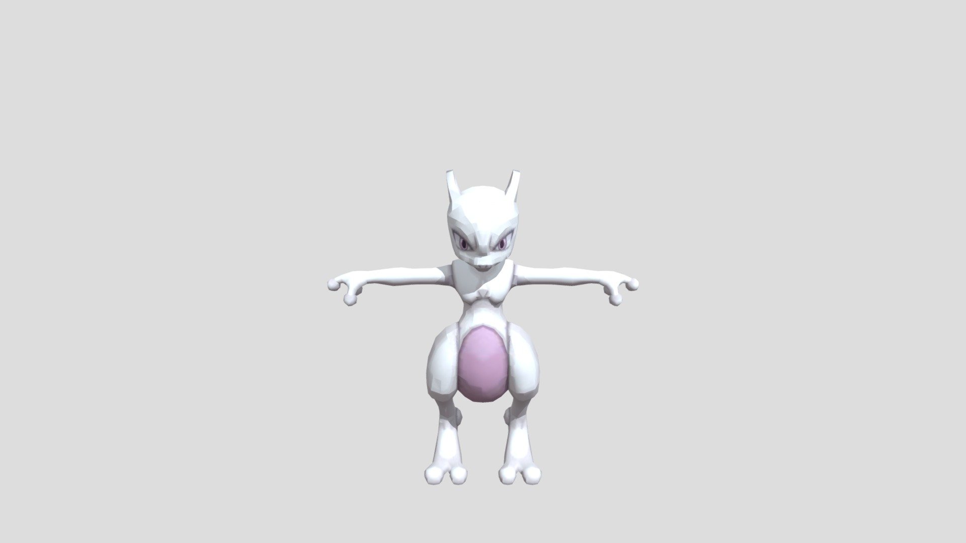 those mewtwo - 3D model by quickster_awesome (@quickster_awesome5 ...