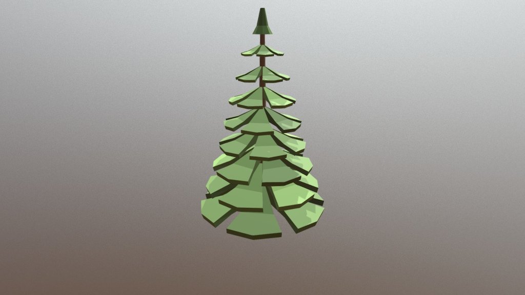 evergreen tree - Download Free 3D model by gashtan [962336c] - Sketchfab