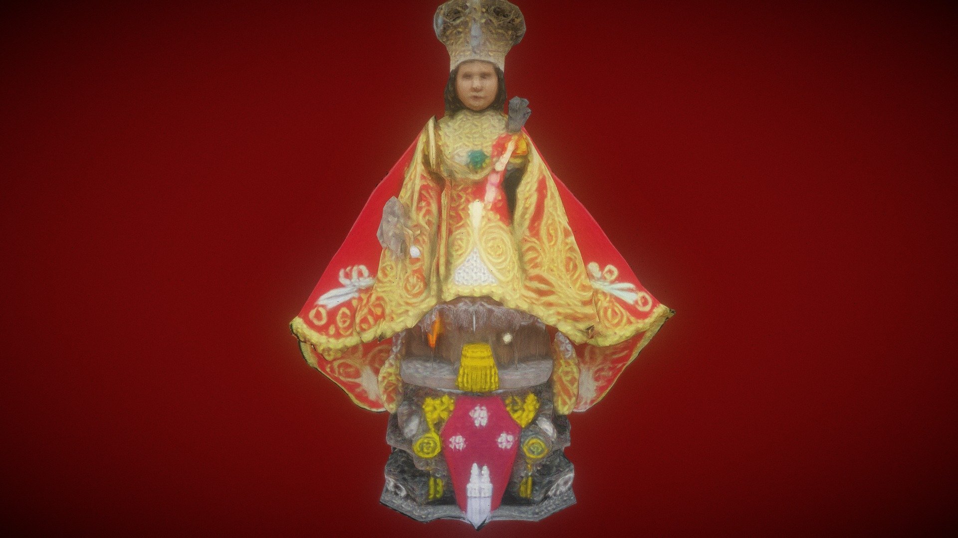 Senor Santo Nino, Cebu Sinulog, Philippines v2 - 3D model by budots ...