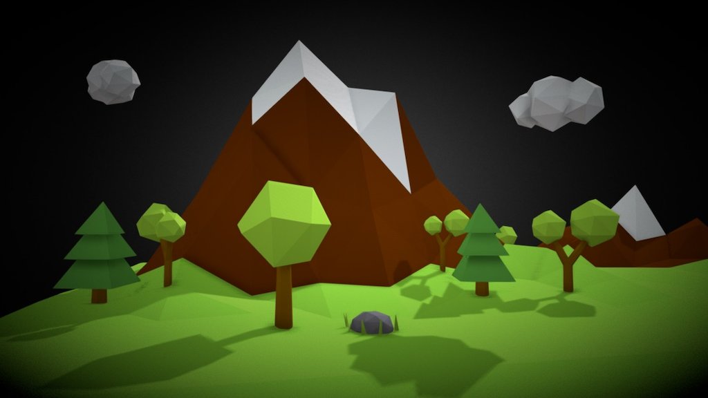 Low Poly - Download Free 3D model by Oleksandr Zymohliad (@oleksandr ...