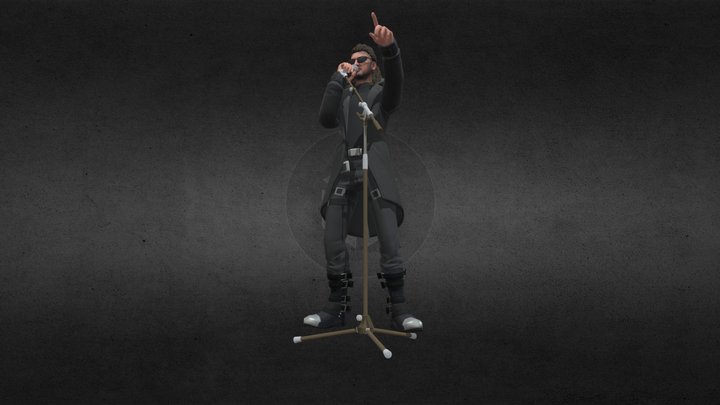 Rock_singer 3D models - Sketchfab