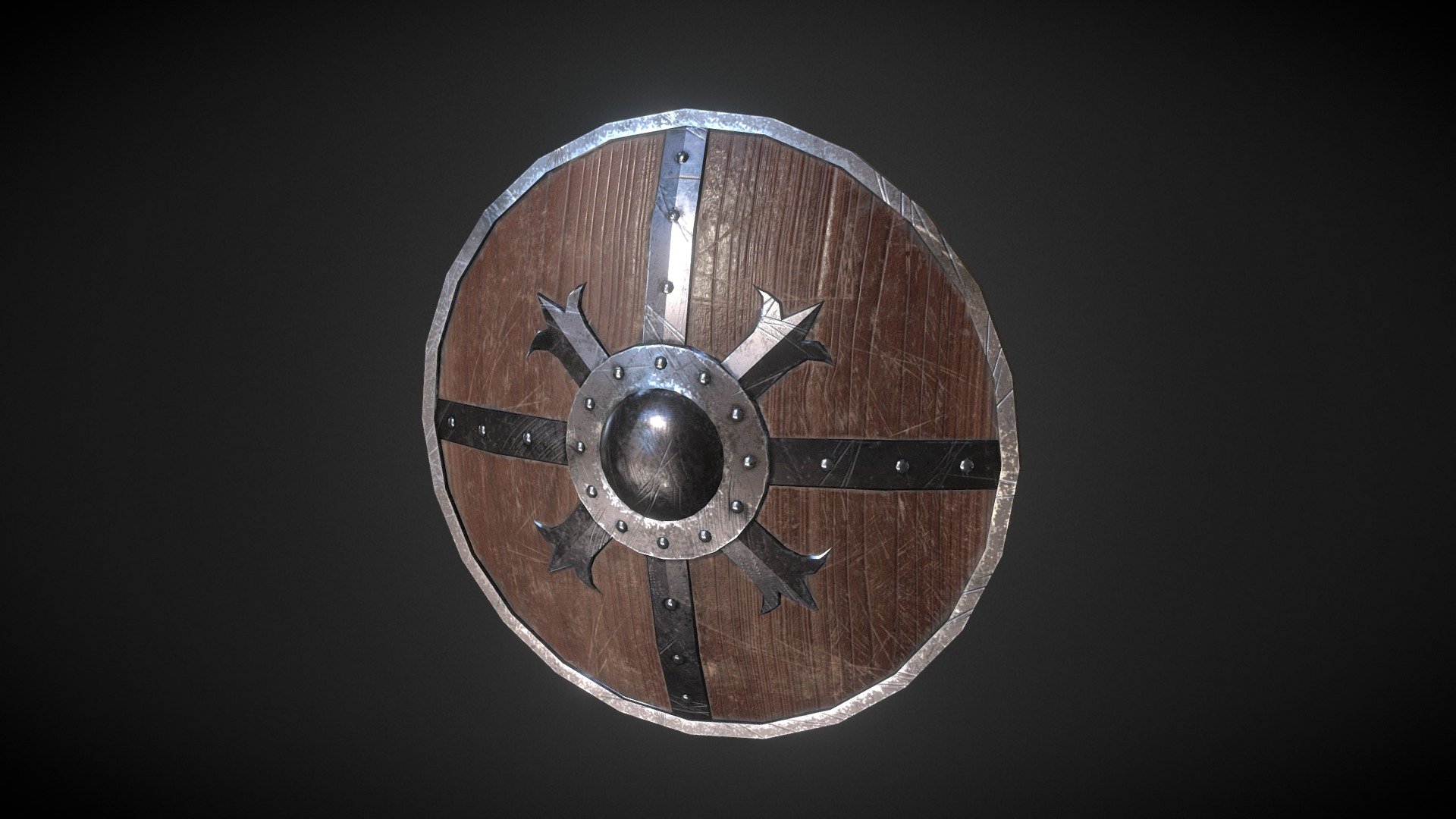 Shield - Download Free 3D model by Sergey Egelsky (@egelsky) [9626b82 ...