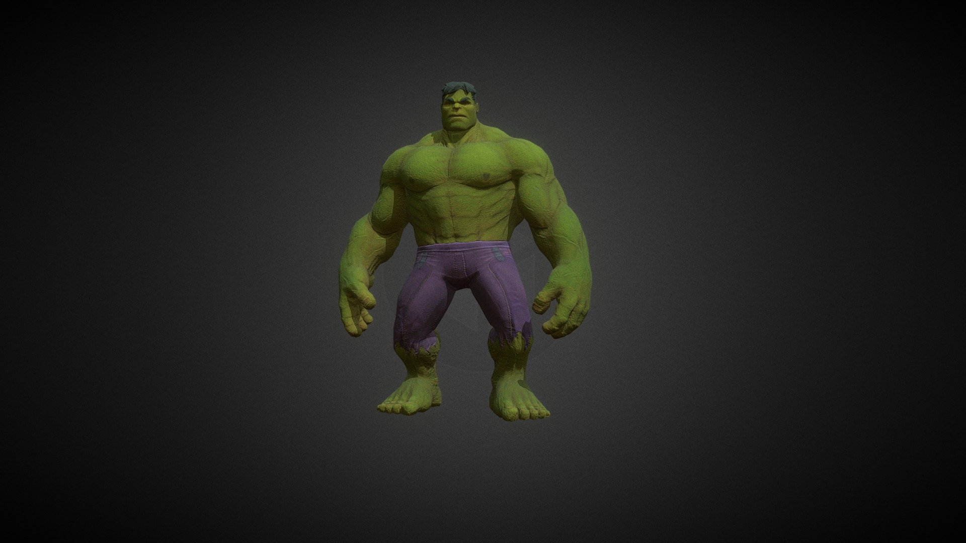 Hulk - Download Free 3D model by shreyhaldkar0 [9627460] - Sketchfab