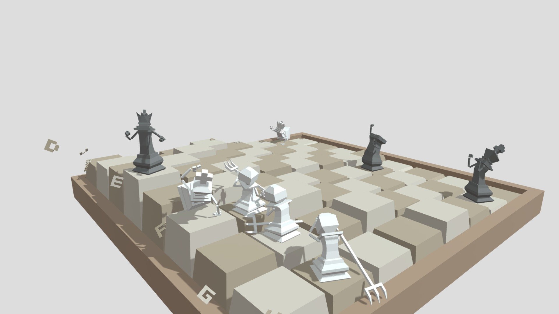 Checkmate - 3D model by MarcusHultquist [9627500] - Sketchfab