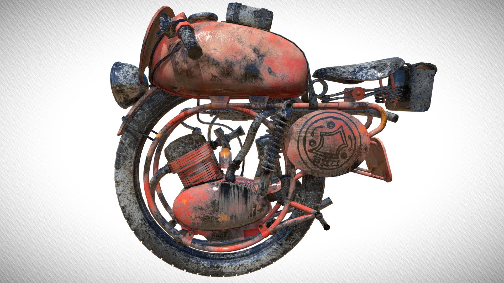 "Half dawn" (Monobike) - Download Free 3D model by Kanisto [962aa77 ...