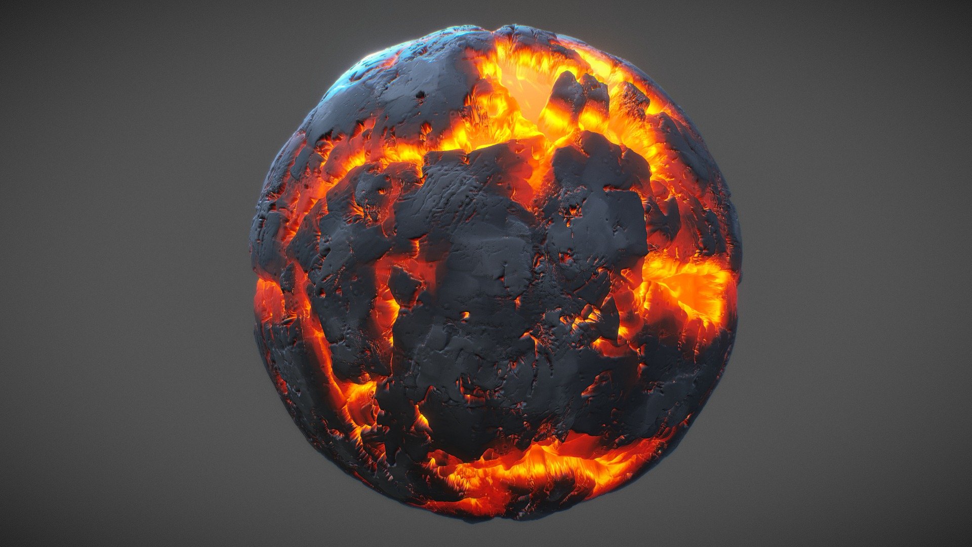 Stylized Lava With Displacement Nodevember day 1 - Download Free 3D ...