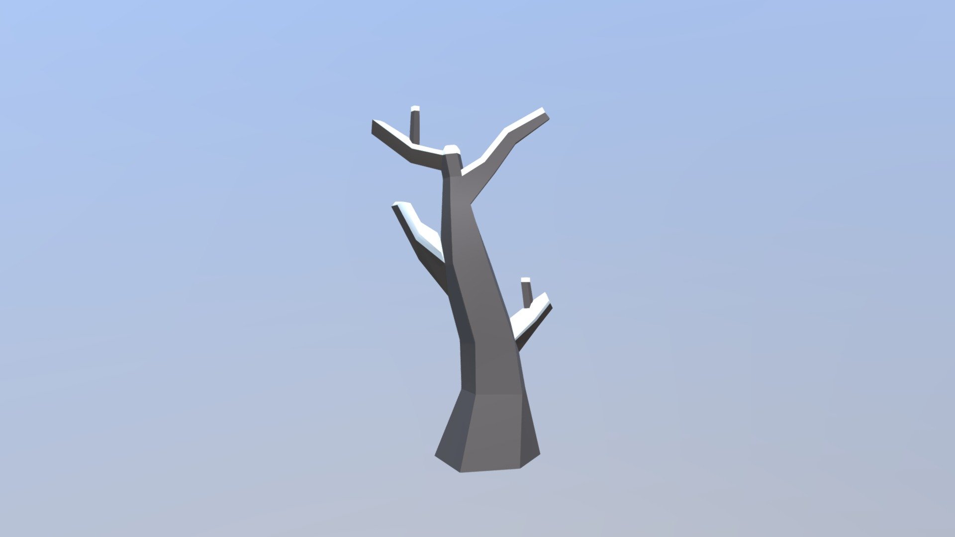 Low Poly Tree Winter - 3D model by Michelle Schmidt (@michelleschmidt ...