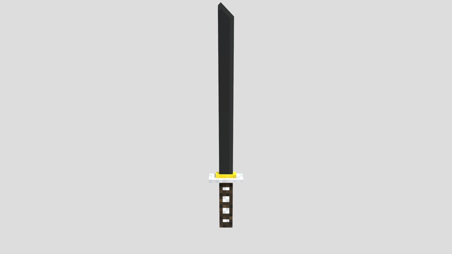 Katana Sword [blockbench] - Download Free 3D model by Music-Let's-Go ...