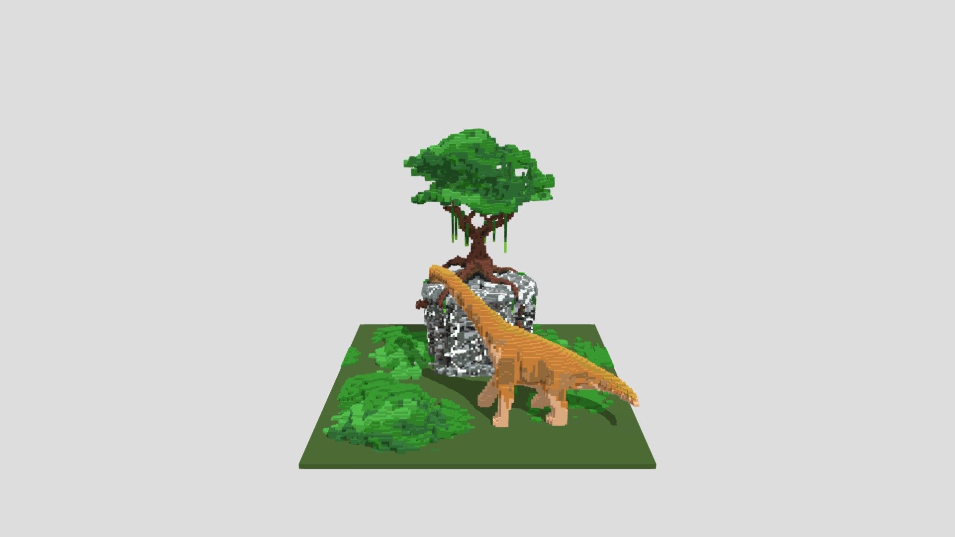 Dinosaur - 3D model by madisen (@madisen_sandbox) [962e9bc] - Sketchfab