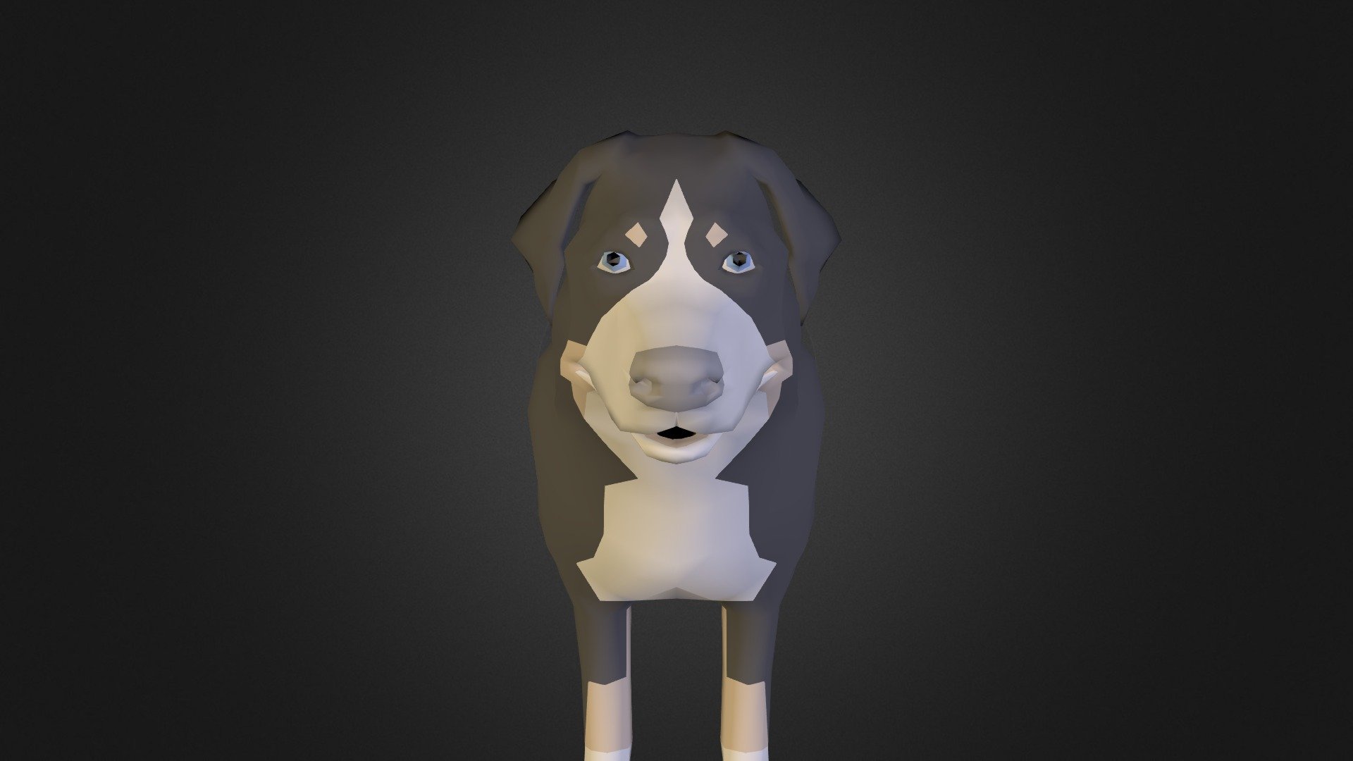 Dog - 3D model by paul.buerkner [9631335] - Sketchfab