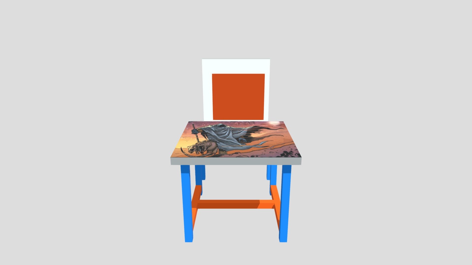 Tabel and Chare, Chapter 2 - 3D model by knr318 [963318a] - Sketchfab