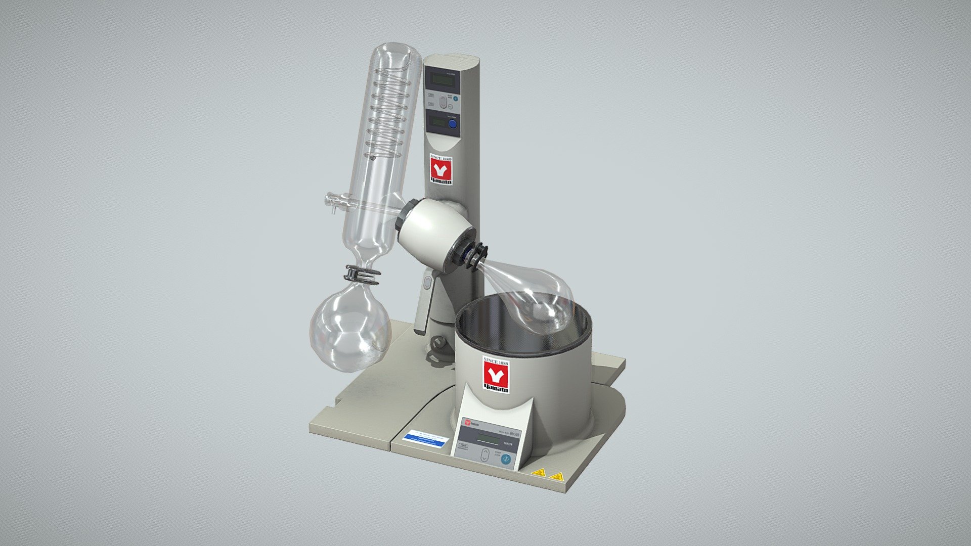 Rotary Evaporator Yamato - Buy Royalty Free 3D model by Outlier Spa ...