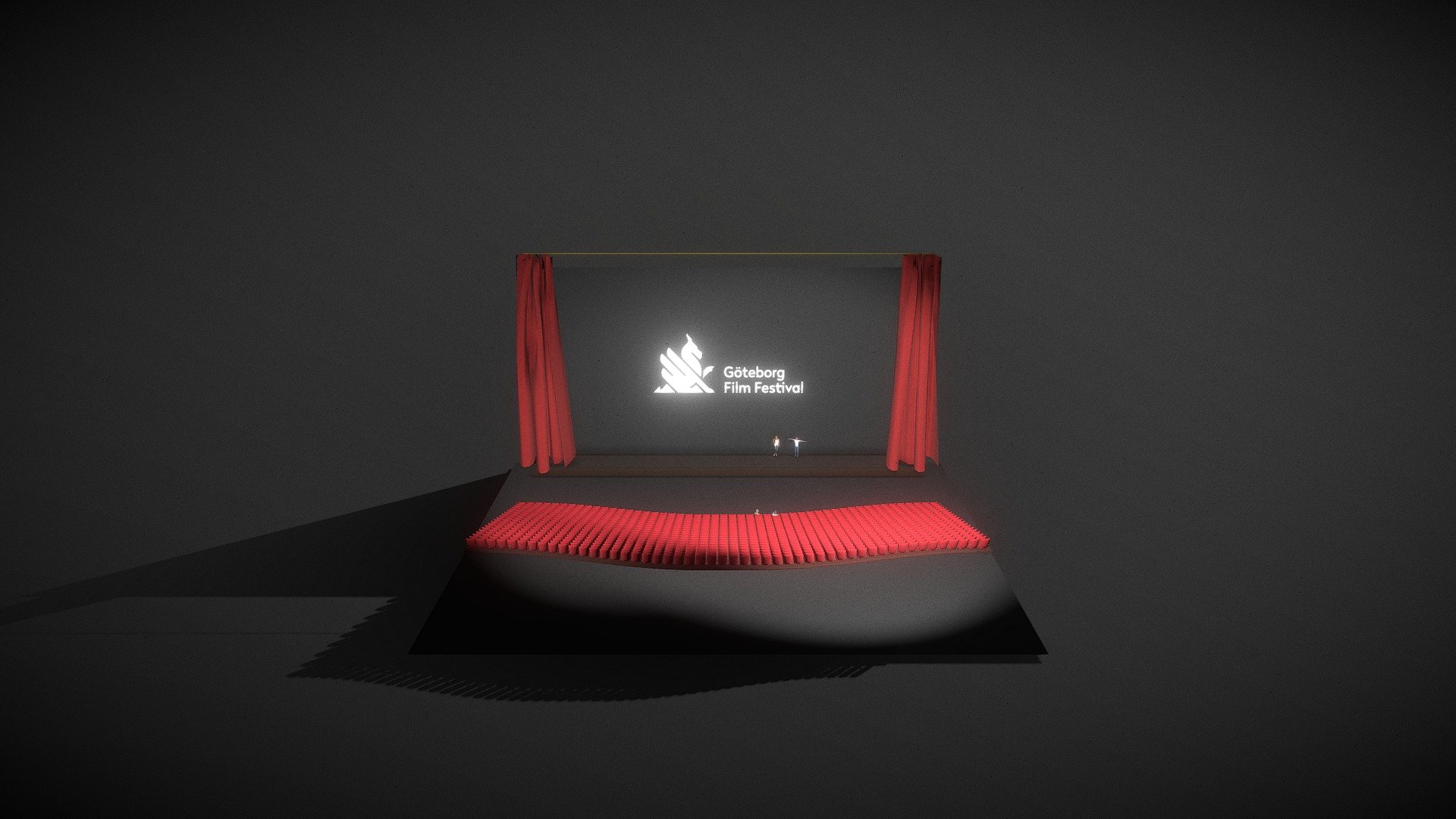 GFF Cinema - 3D model by Ternevision [9634f27] - Sketchfab