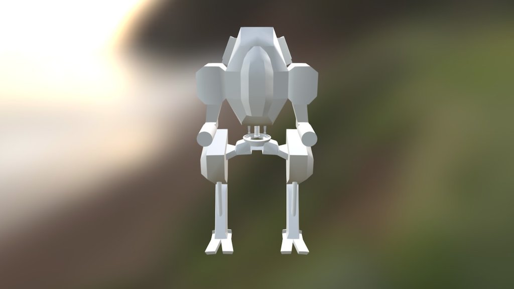 Mech - Download Free 3D model by klarks800 [96375a4] - Sketchfab