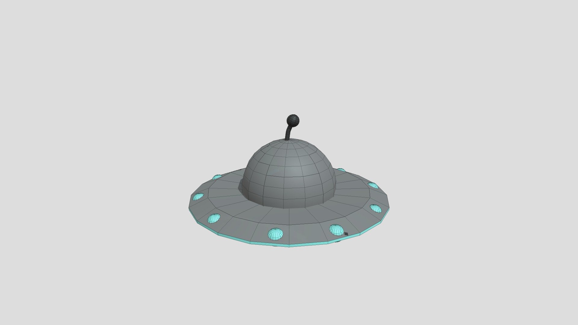 Ufo - 3D model by DemyvandenHeerik [9638cfc] - Sketchfab