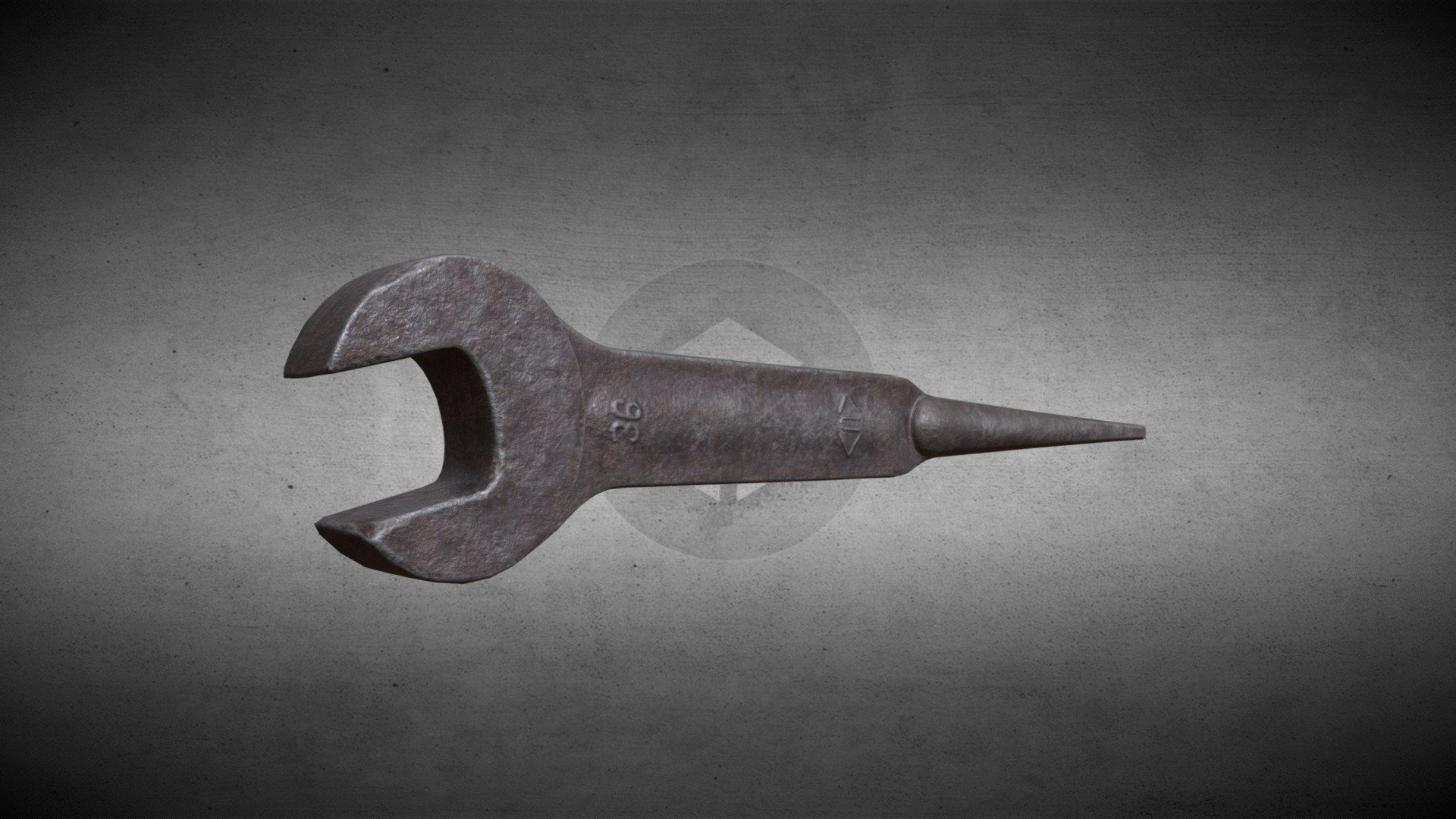 Old Rusty Wrench - Download Free 3D model by TaurWing [9639de4] - Sketchfab