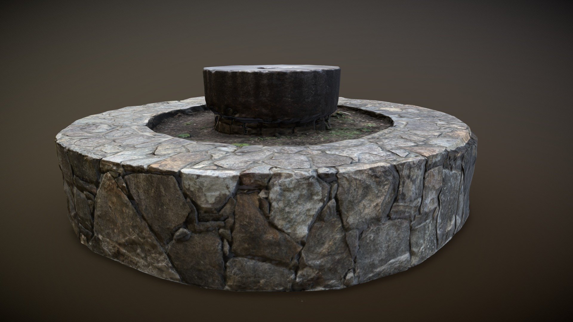 Mystical Stone Fountain - Download Free 3D model by marsolinoml ...