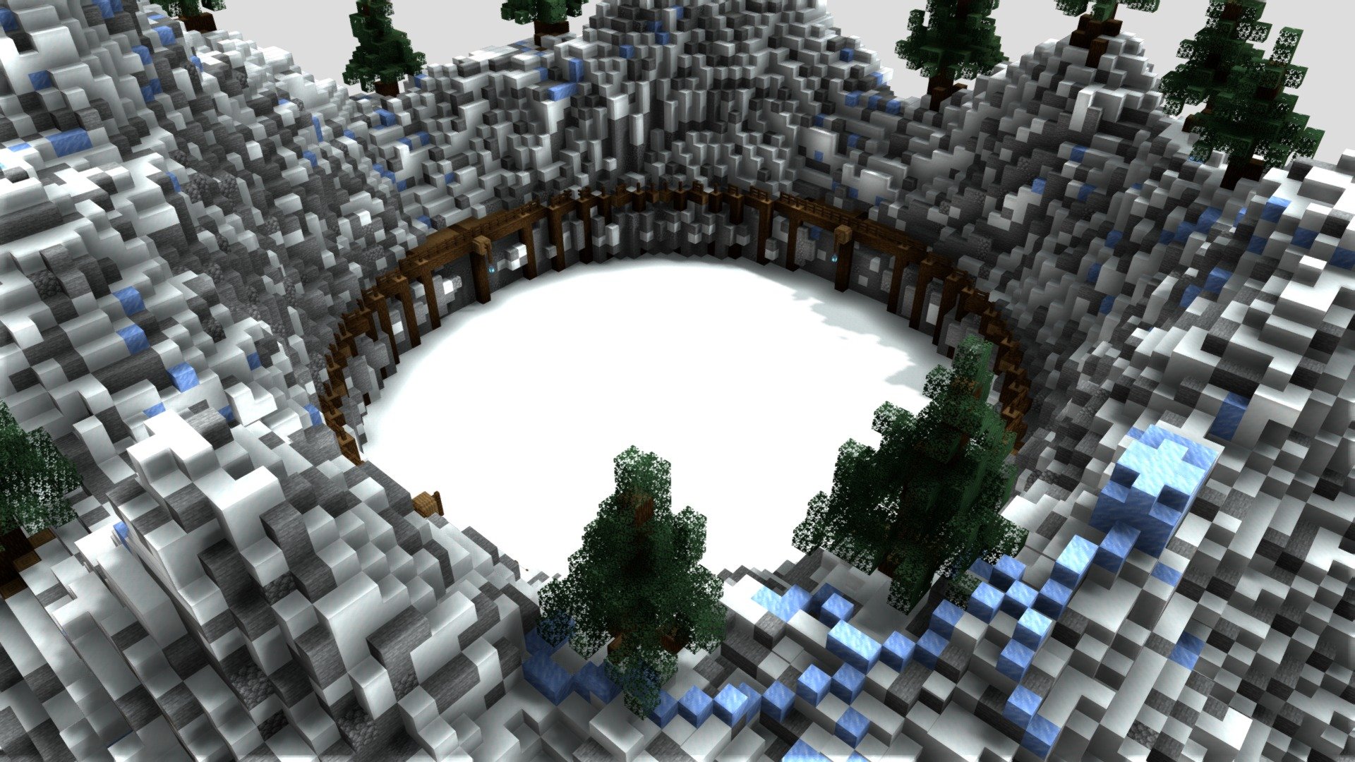Minecraft Spleef Arena - 3D model by zenwood (@amir.saranbih) [963b446 ...