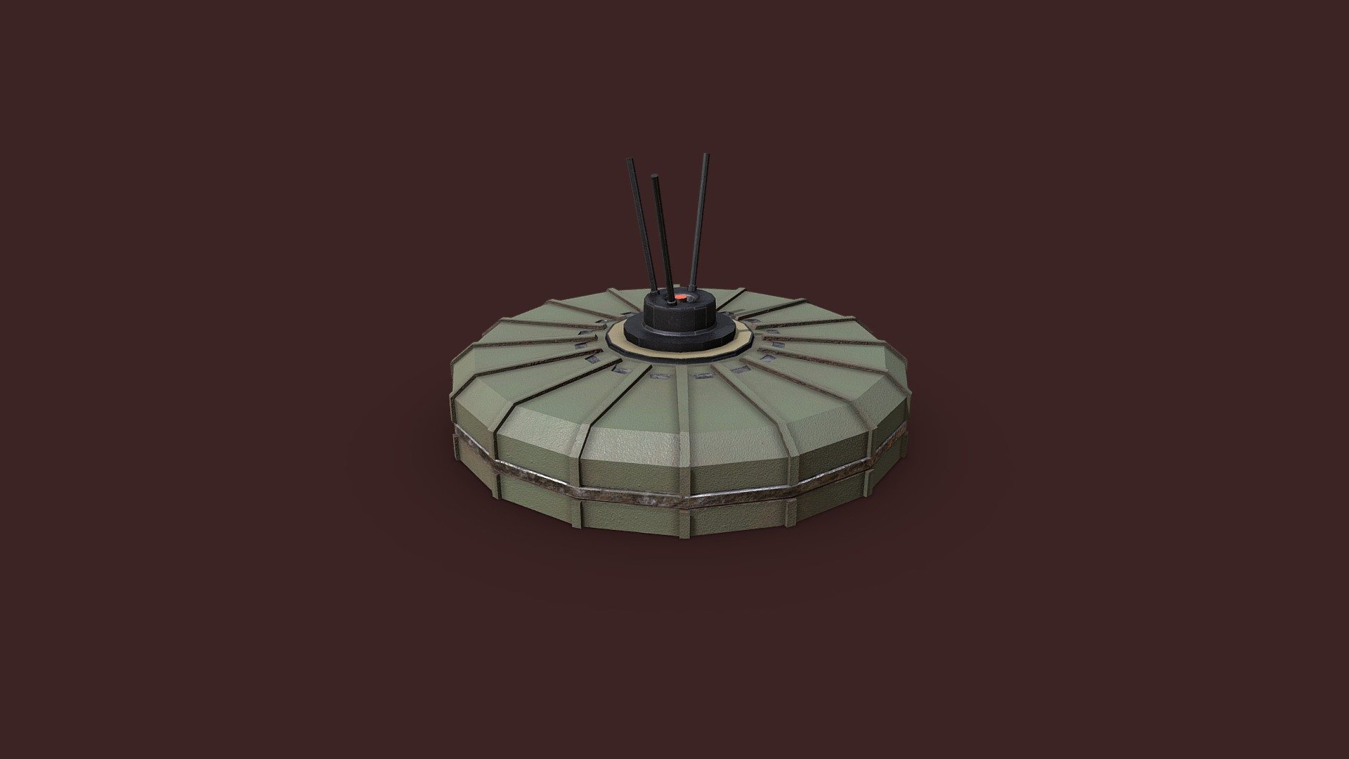 Proximity Mine - Download Free 3D model by Bora Özakaltun ...