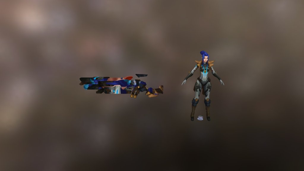 Caitlyn Skin11 - 3D model by missvisaloser [963c689] - Sketchfab