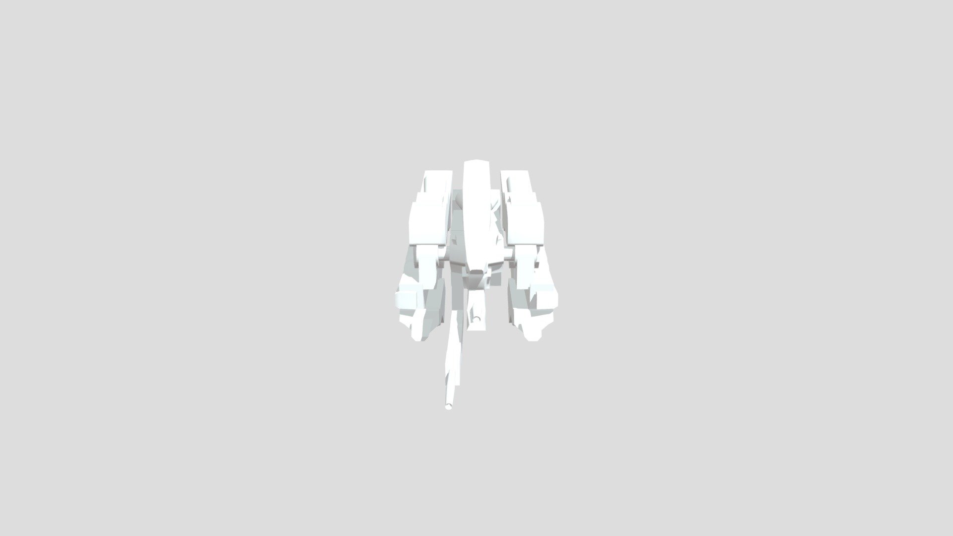 Rezel Transformed from Gundam Unicorn - 3D model by leachim.ser ...