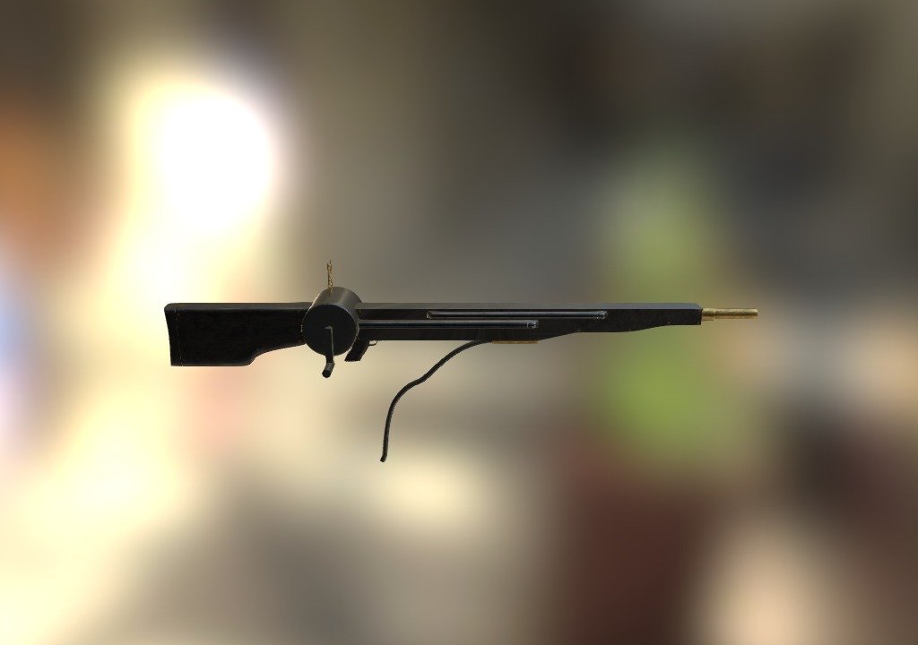 Steam Rifle - 3D model by thirontiger [96403be] - Sketchfab
