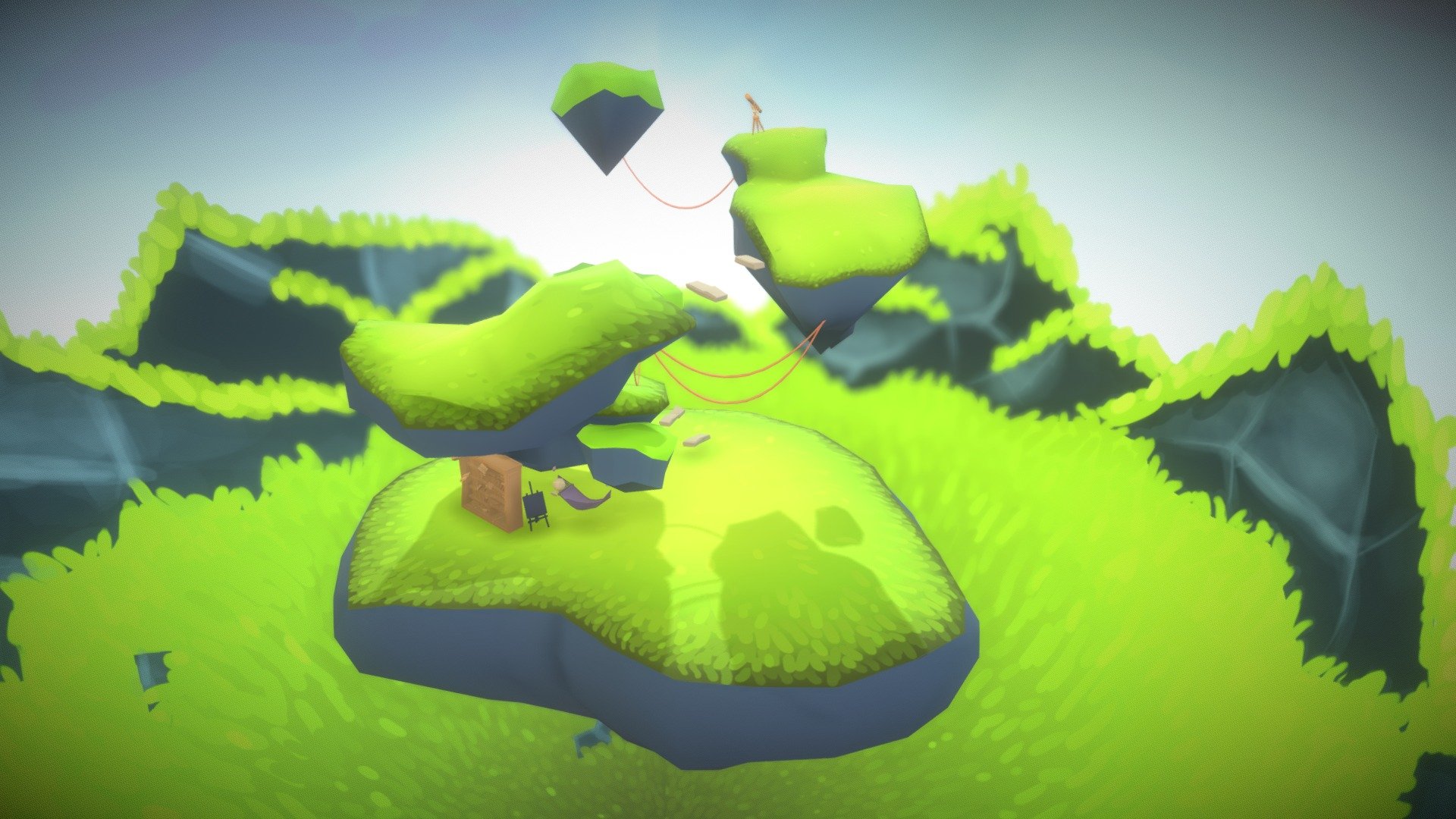 Cubeworld_Valley - Download Free 3D model by Nouksta [9640f44] - Sketchfab