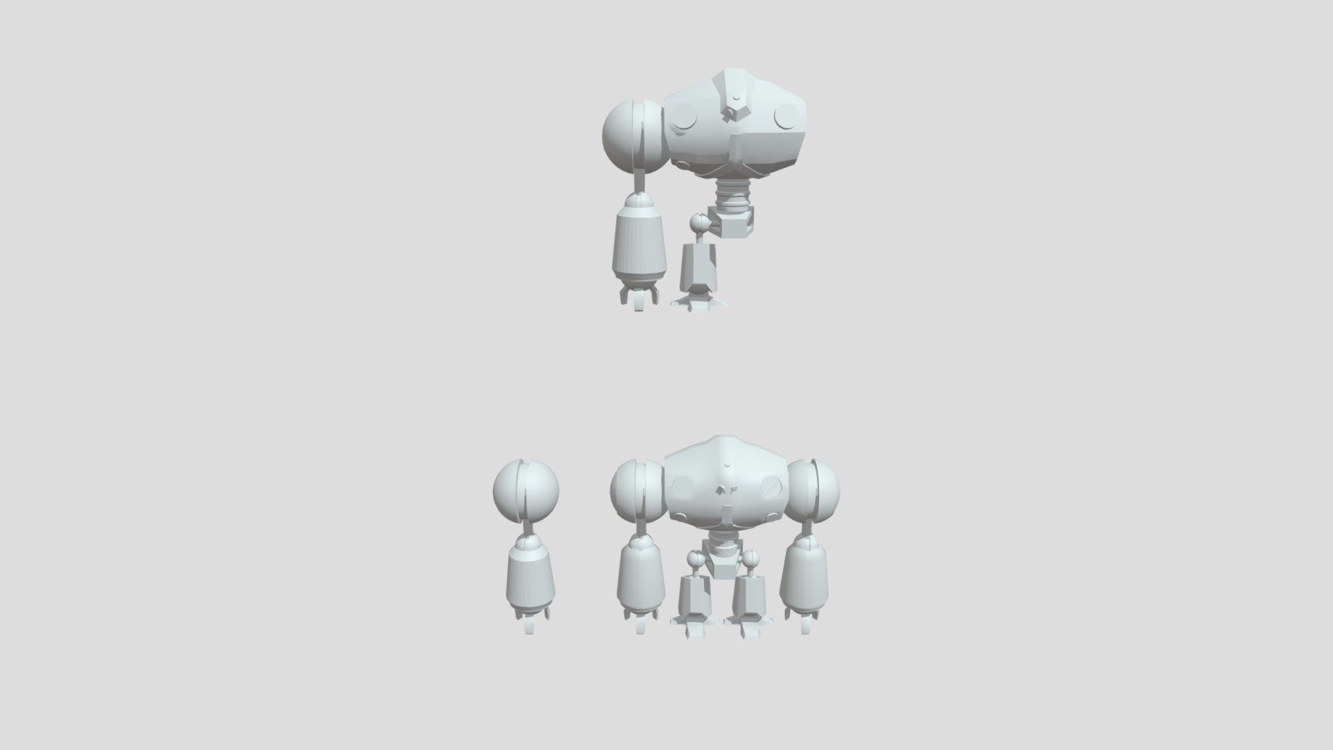 Mecha - Download Free 3D model by YELLOWPOLY (@andikamunte) [96425d9 ...