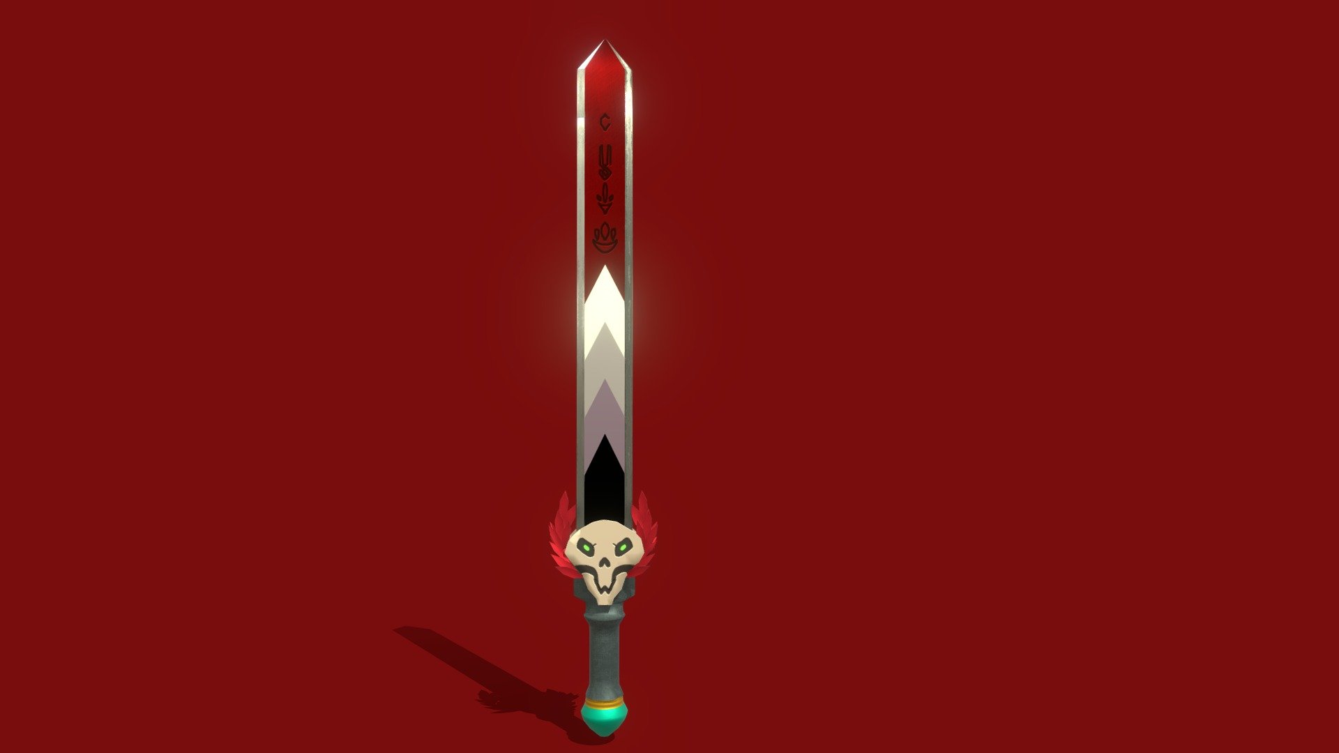 Stygian Blade (Hades) - 3D model by CherryPetals [96438a7] - Sketchfab
