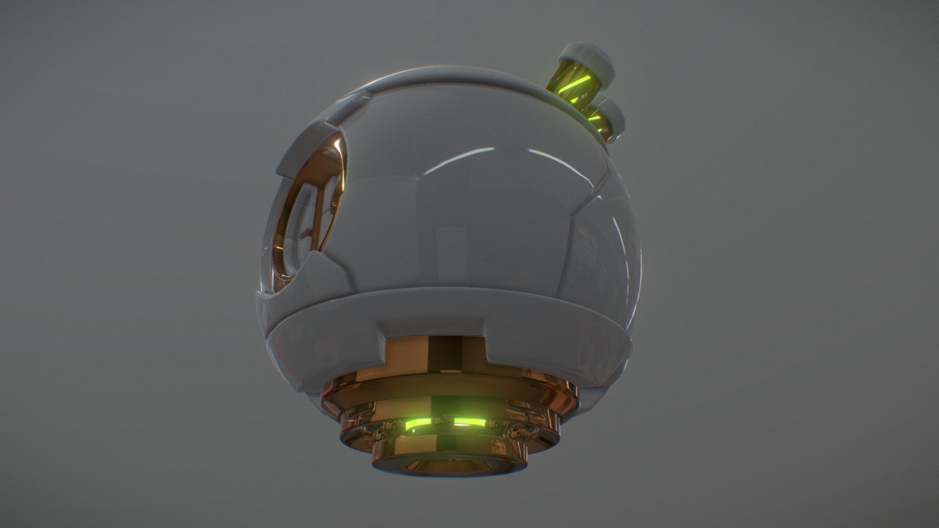 HardSurface Modelling Studies #2 - Sphere - 3D model by Jayde Callejas ...