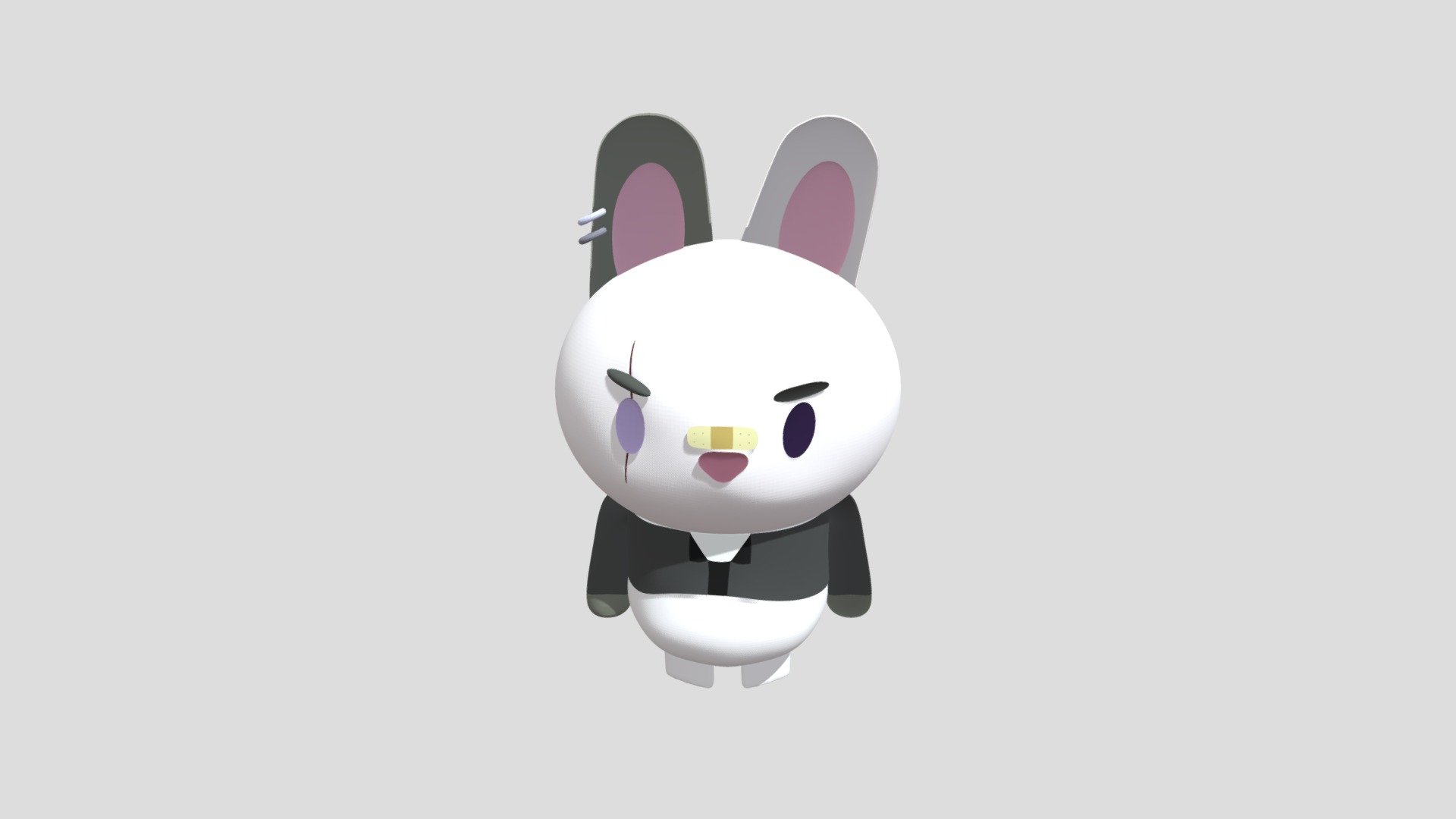Billy the bunny - 3D model by DaianeFR [9644a53] - Sketchfab