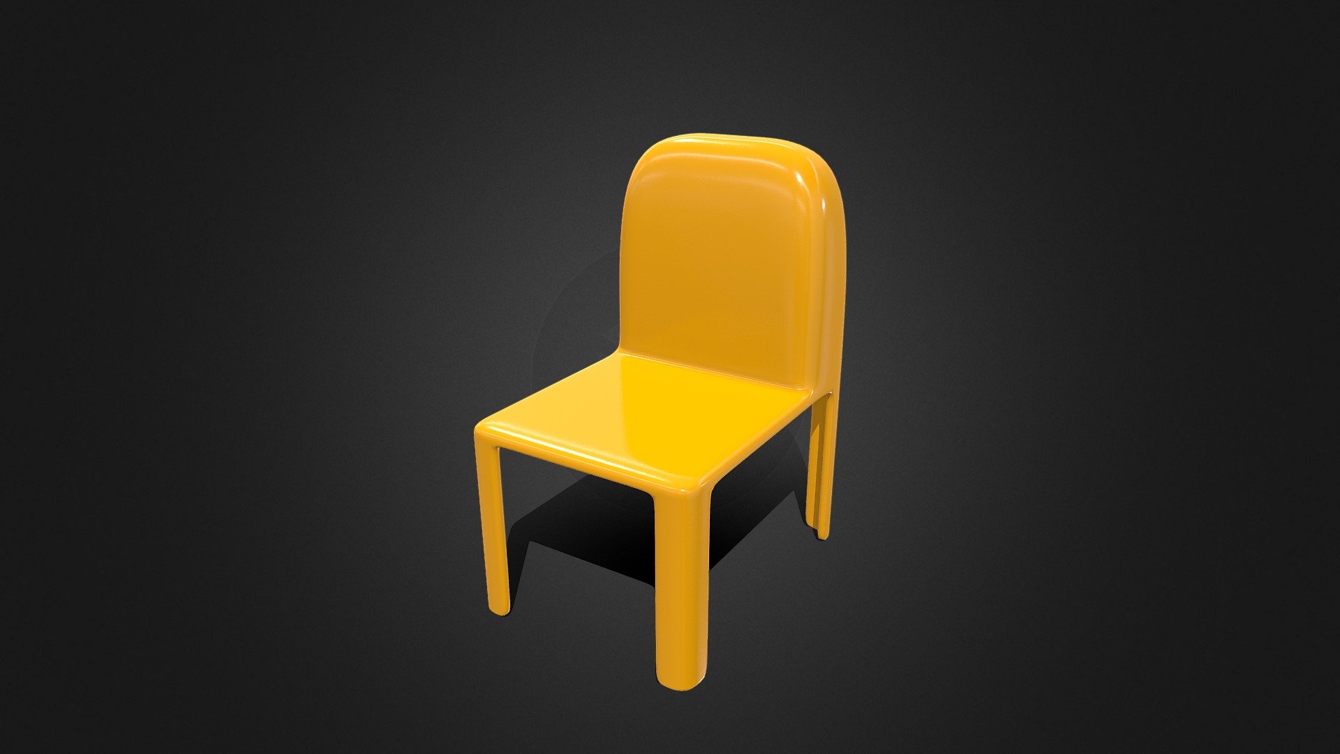 Modern Plastic Chair 02 - Buy Royalty Free 3D model by RoninArtist ...