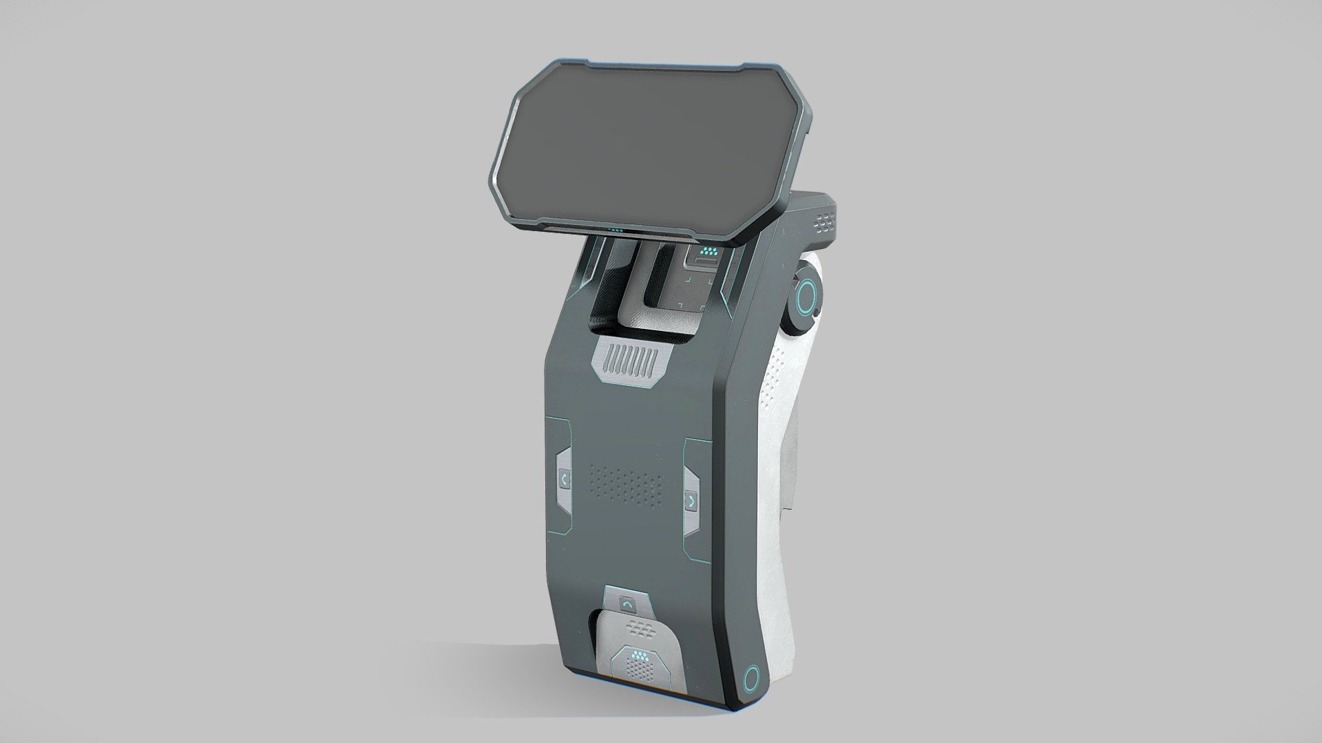 Sci-Fi Display Terminal (single) - 3D model by Bogdan Kuznetsov ...