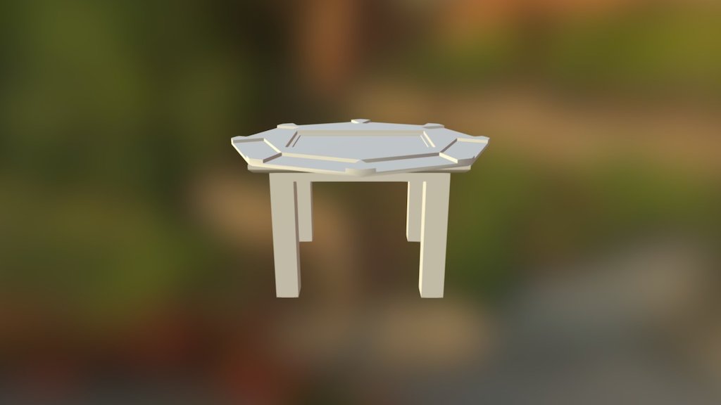 game table prototype - 3D model by bianchimarco13 [96487c9] - Sketchfab