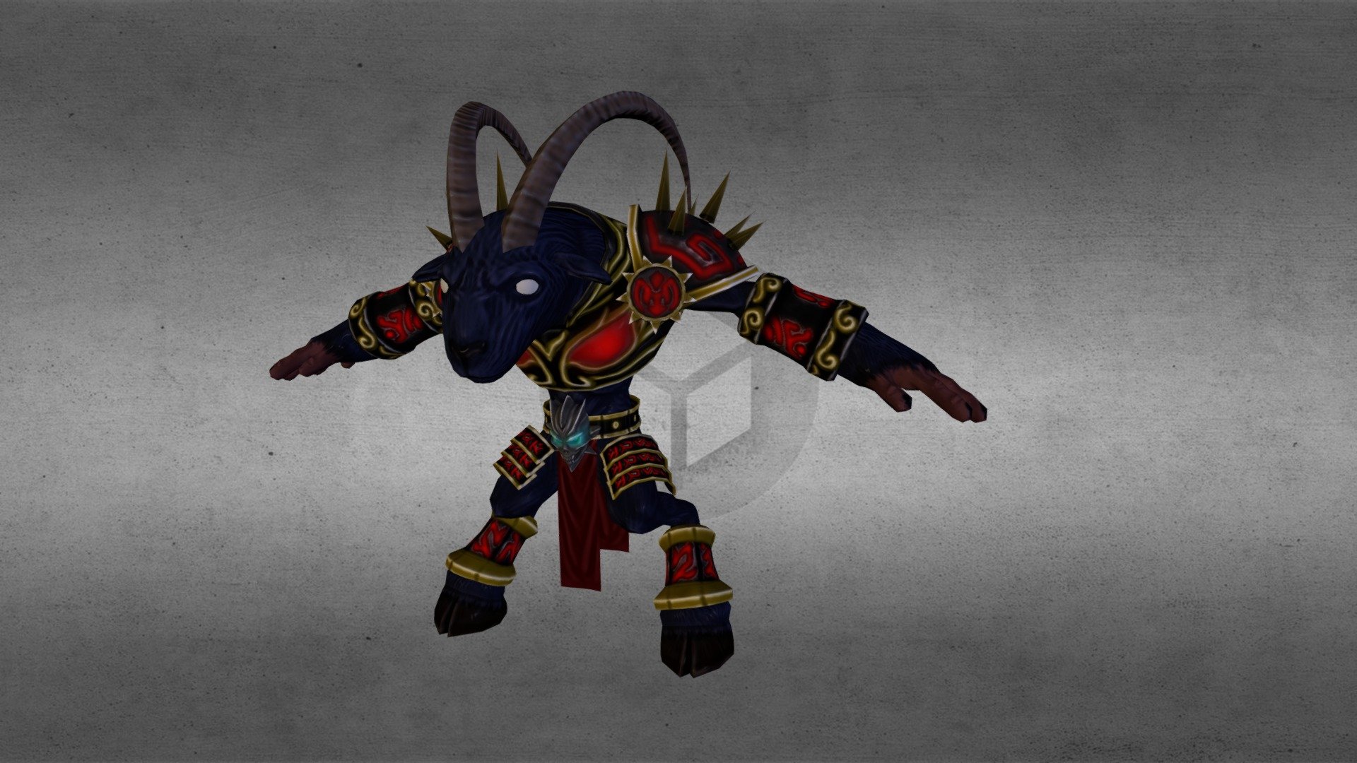 DEMON.obj - 3D model by Zaili (@Tzu-LeeWu) [964895f] - Sketchfab