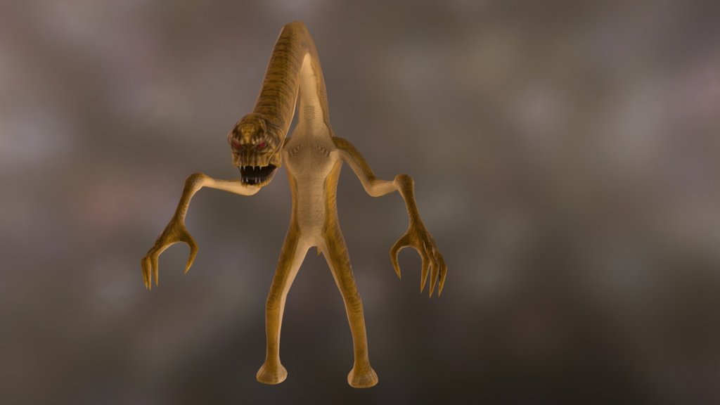 Alien Test - 3D model by Lizard (@Lizard-MotionFilms) [9648d67] - Sketchfab