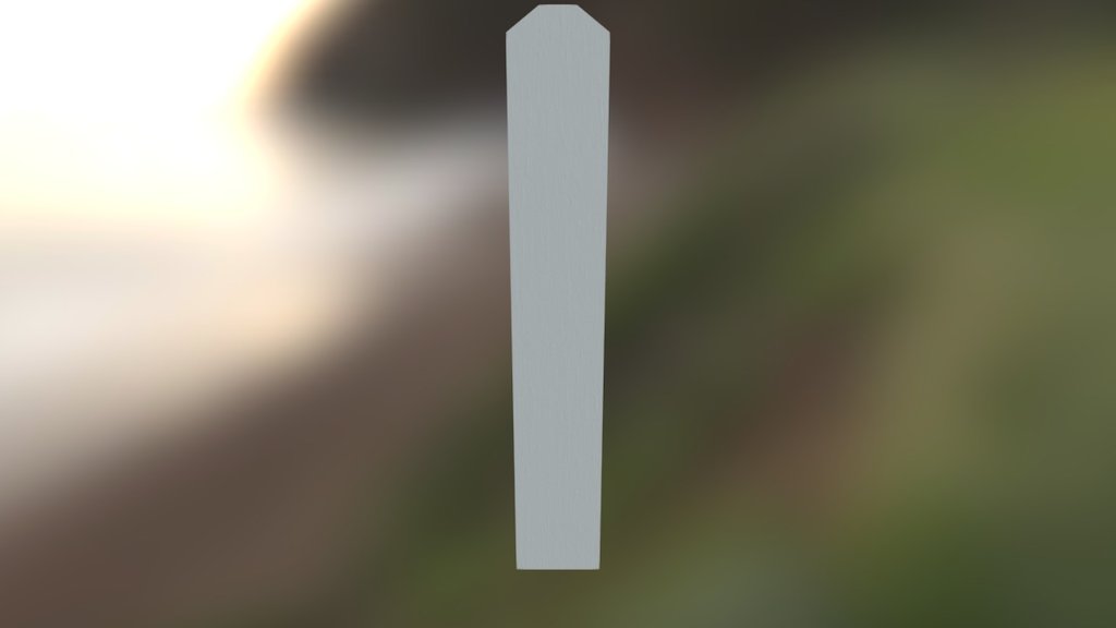 fence post - 3D model by DragonFireCA [9649cbd] - Sketchfab