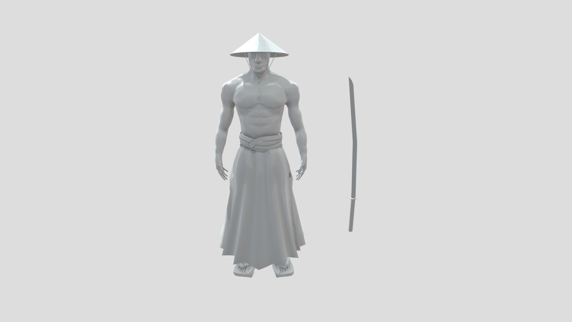 Samurai Sculpt - 3D model by Adamt99 [964a77c] - Sketchfab