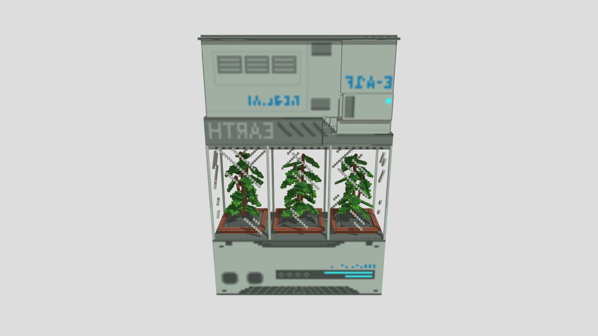 Big plant in Tank - 3D model by matvoxel (@matinmirhashemi775519 ...