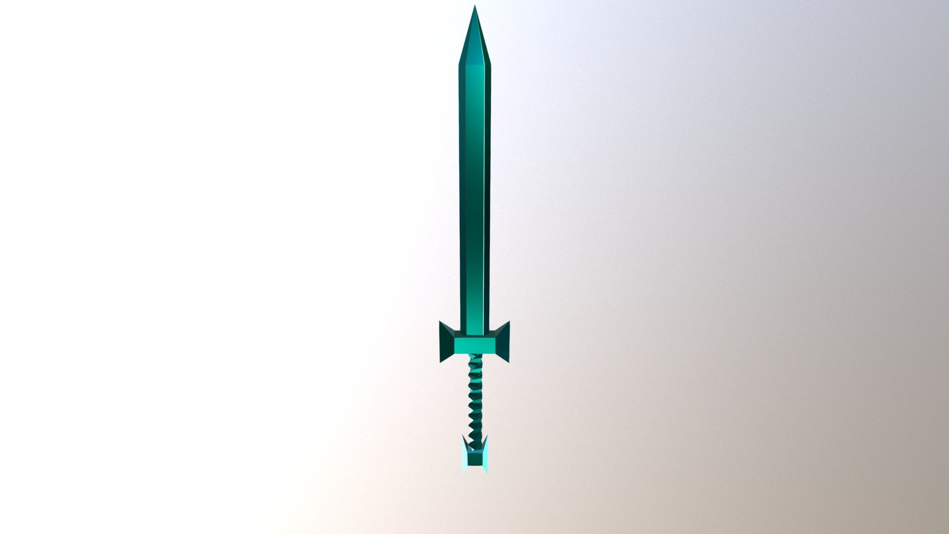 Noob Sword Emerald - 3D model by Michael (@m.alhesan) [964d0a6] - Sketchfab