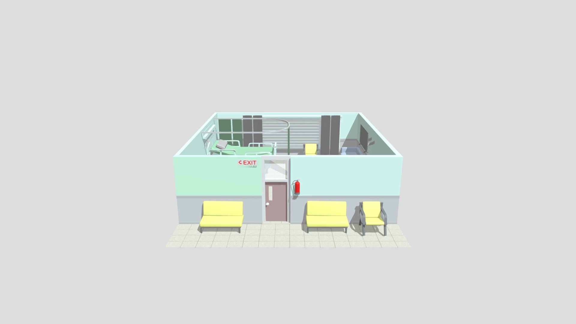 Hospital - 3D model by AT&T XR Assets (@xrteam) [964fa71] - Sketchfab